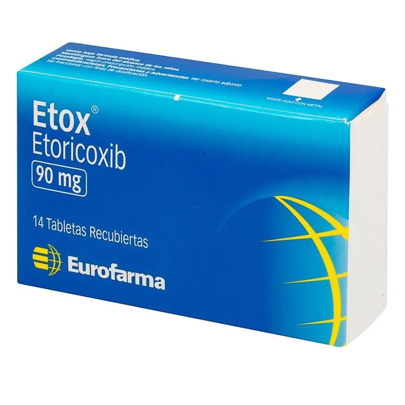 TRICOX 90MG X 14 TAB EUROFARMA | Tu Farmacia Actual